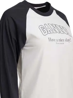 GANNI Baseball T-shirt