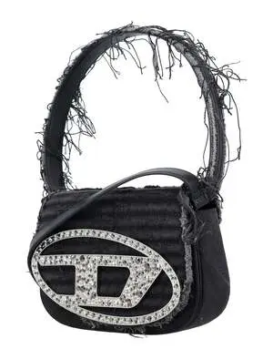 DIESEL® 1dr Bag With Crystal Embellished Logo