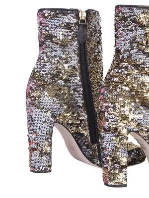 Paris Texas Sequin Ankle Boots
