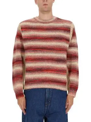 Paul Smith Striped Sweater - Orange
