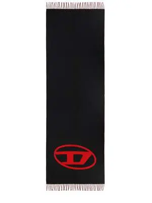 DIESEL S Tevie' Scarf - Black