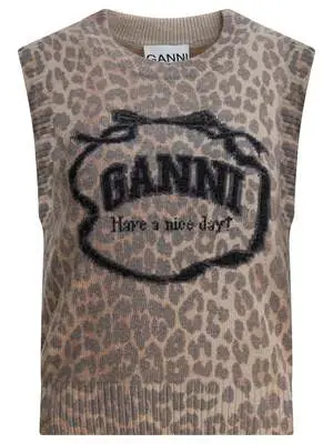 Ganni Graphic Vests For Women