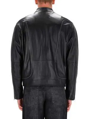 DIESEL L-krixy Leather Jacket
