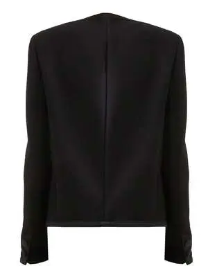 Dolce & Gabbana Double Crepe Single-breasted Jacket