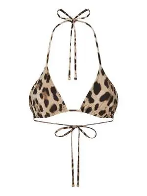 Dolce & Gabbana Bikini Top - Animalier