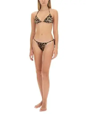 Dolce & Gabbana Bikini Top - Animalier