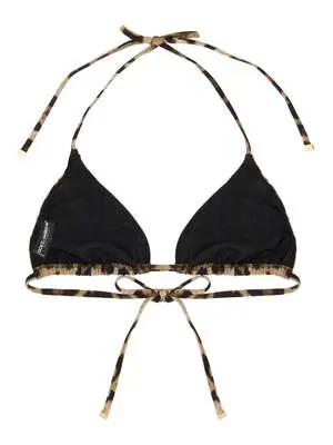 Dolce & Gabbana Bikini Top - Animalier