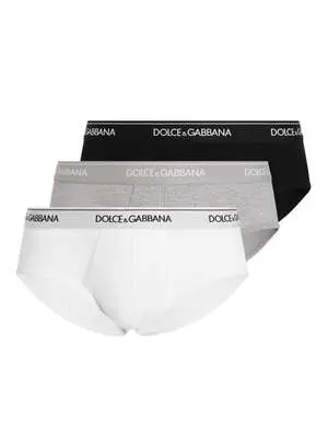 Dolce & Gabbana 3 Pack Regular Fit Boxer Shorts - Multicolour