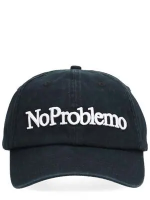 NO PROBLEMO Baseball Cap - Black