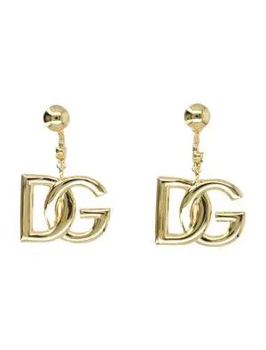 DOLCE & GABBANA DG Logo Dangle Earrings