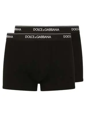 Dolce & Gabbana Bi Pack Boxer Regular - Black