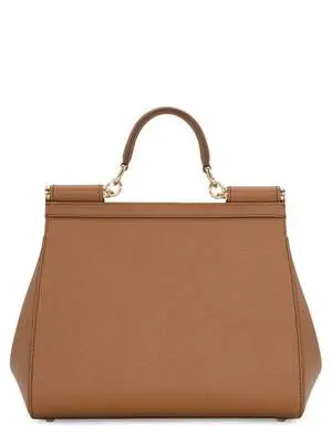 Dolce & Gabbana Large Sicily Handbag - Beige