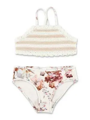 Zimmermann Awaken Two-piece Costume - Multicolour