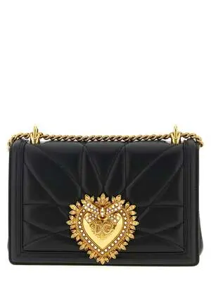 Dolce & Gabbana Devotion Crossbody Bag - Black
