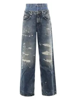 Dolce & Gabbana Double Layer Jeans