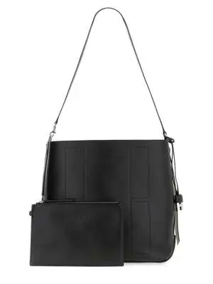 Hogan Hobo Bag 'hocket' Medium - Black