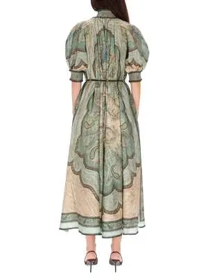Zimmermann Billow Wonderlust Dress - Multicolour