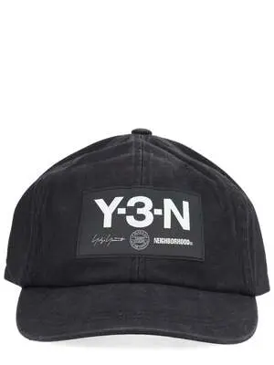 Y 3 NEIGHBORHOOD Y-3 X Neighborhood Baseball Cap - Black