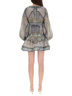 Zimmermann Wonderlust Mini Dress - Multicolour