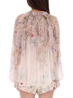 Zimmermann Billow Rebellion Blouse - Ivory