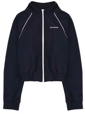 SPORTY&RICH Boxy Fit Logo Sweatshirt