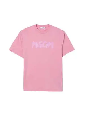 Msgm Logo T-shirts For Women