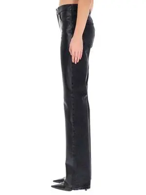 HAIKURE Star Denim & Leather Pants