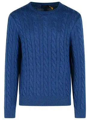 Polo Ralph Lauren Cotton Crewneck Sweater - Blue