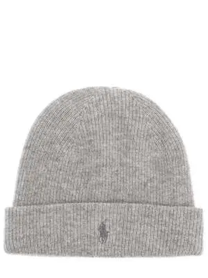 Polo Ralph Lauren Cashmere Beanie - Grey