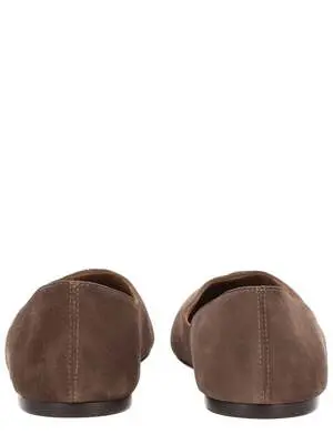 Khaite Dancer Jane Flat - Brown