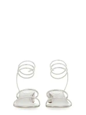 Rene Caovilla Sandalo Cleo Sandals - Silver