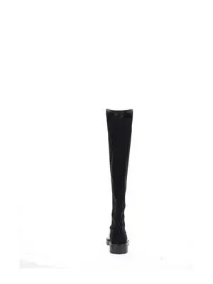 STUART WEITZMAN Leather Over-the-knee Boot - Black