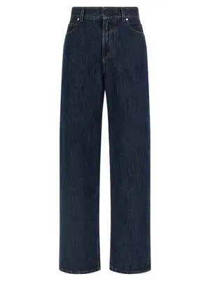 Fendi Ff Padded Jeans