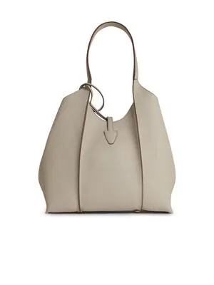 TOD'S Tote Bag With Removable Clutch - White