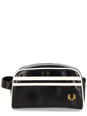 Fred Perry Beauty Case With Laurel Wreath - Black