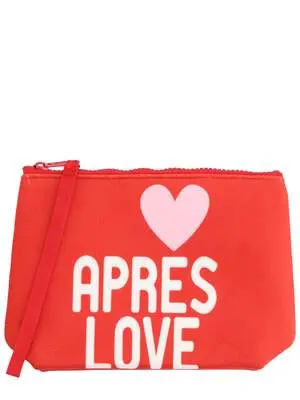 MC2 SAINT BARTH Printed Clutch Bag - Red