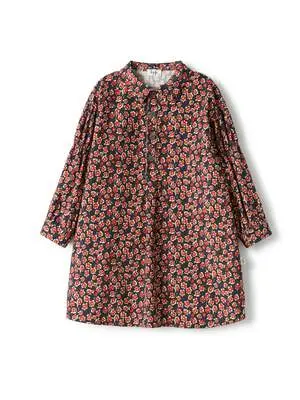 IL GUFO Floral Dress - Blue
