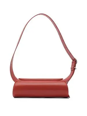 JIL SANDER Cannolo Small Shoulder Bag - Red