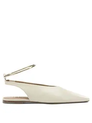 Jil Sander Metal Flats For Women