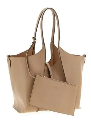 TOD'S T Timeless Shopping Bag