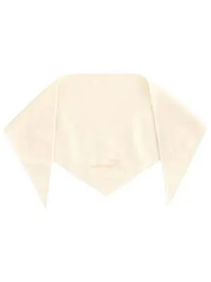Jacquemus Cashmere' Bandana - White