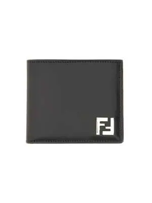 Fendi Bifold Wallet 'ff' Squared - Black
