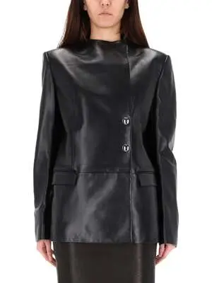Khaite Elona Leather Jacket