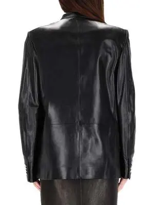 Khaite Elona Leather Jacket