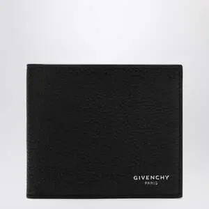 Givenchy Leather Bi Fold Wallet - Black