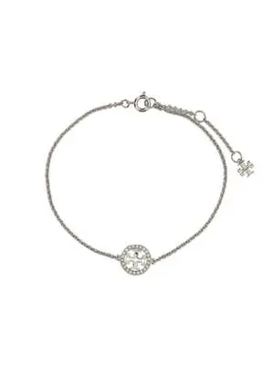 Tory Burch Miller Chain Bracelet Silver