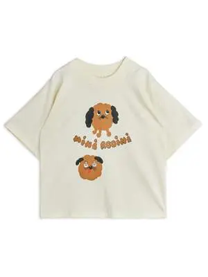 MINI RODINI T-shirt With Dog Graphic - Multicolour