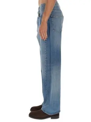SUNFLOWER Wide Twist Jeans - Denim