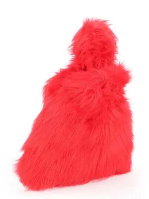 MSGM Small Fluffy Bag - Red