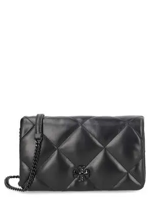 Tory Burch Kira' Wallet With Chain - Black